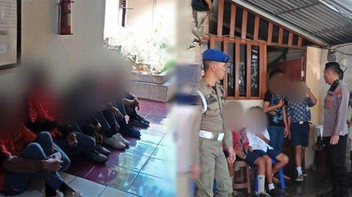 Video Viral Sejumlah Pelajar Bolos Sekolah Terjaring Operasi Gabungan Satpol PP dan Kepolisian ...