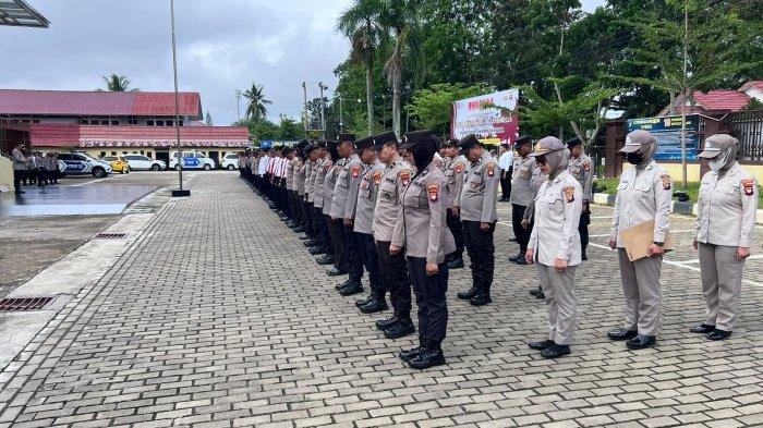 Pimpin Apel Pagi, Wakapolresta Pontianak Beri Penekanan Pelaksanaan Tugas pada Personel ...