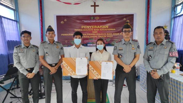 Momen Natal, 20 WBP Nasrani di Rutan Kelas IIB Mempawah Terima Remisi - Tribunpontianak.co.id