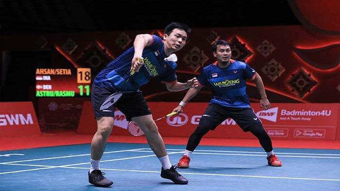 Hasil Ahsan / Hendra vs Ong / Teo Semifinal BWF World Tour Final 2022 Hari Ini Tuntas Tiga Set ...