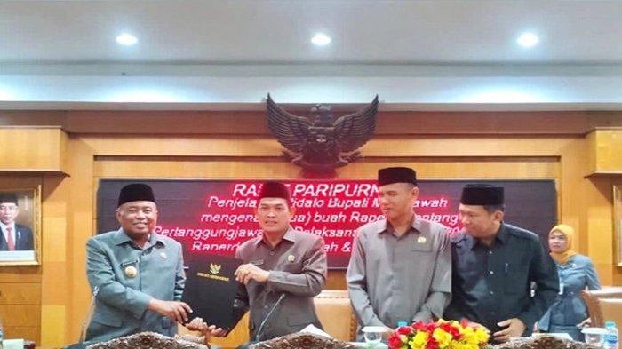 Rapat Paripurna DPRD, Penjelasan Bupati Mempawah Mengenai Dua Raperda - Tribunpontianak.co.id