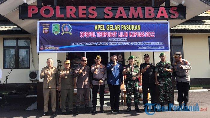 Polres Sambas Terjunkan 100 Personel di 77 Gereja Demi Amankan Hari Raya Natal - Tribunpontianak ...
