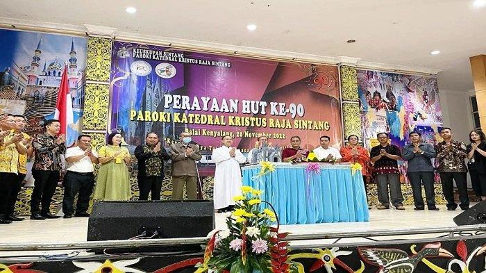 HUT Paroki Katedral Kristus Raja Sintang, Ini Harapan Wabup Melkianus ...