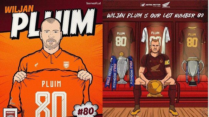 Wiljan Pluim Pindah ke Borneo FC, Gunakan Nomor Punggung yang ...