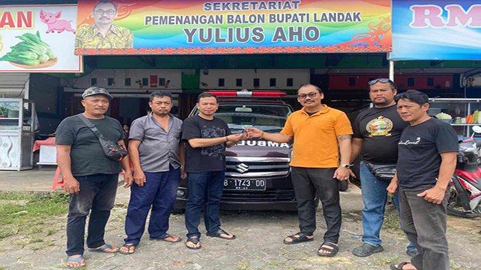Satu Unit Mobil Ambulance Diserahkan Yulius Aho untuk Masyarakat yang ...