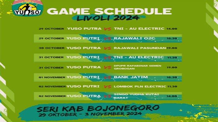 Susunan Pemain Voli Yuso Yogyakarta di Livoli Divisi Utama 2024 Lengkap ...