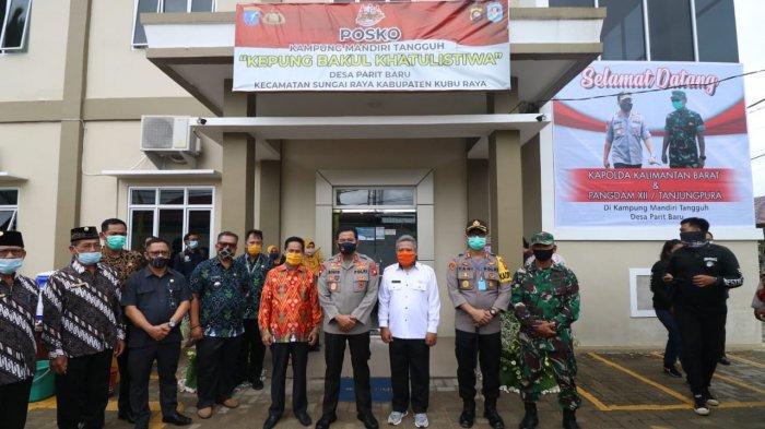 Dukung Ketahanan Pangan Dimasa Pandemi Covid-19, Polda Kalbar Launching Kampung Tangguh ...