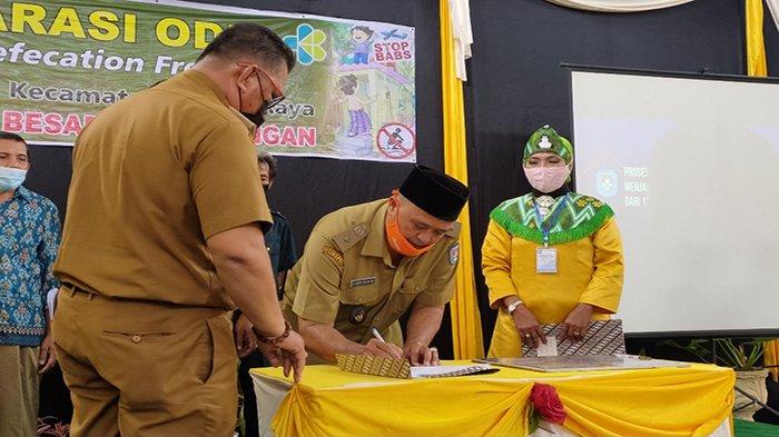 Desa Teluk Kapuas Kabupaten Kubu Raya Deklarasi Jadi Desa Open ...