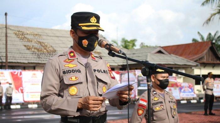 44 Personel Polres Bengkayang Naik Pangkat Dihari Bhayangkara ke-75 - Tribunpontianak.co.id