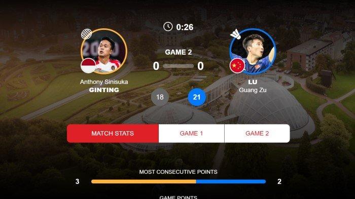Anthony Ginting Kalah di Gim Pertama, Live Skor Hasil Indonesia Vs China Final Piala Thomas Cup ...