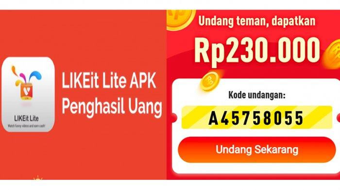 Terbukti Membayar, Berikut Cara Daftar LikeIt Lite Aplikasi Penghasil Uang 2021 ...