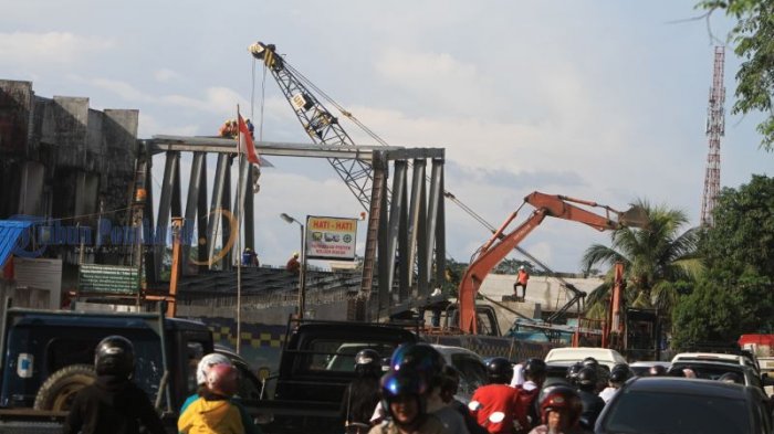 Pembangunan Duplikasi Jembatan Landak Hampir Rampung - Tribunpontianak ... Pembangunan Duplikasi Jembatan Landak Hampir Rampung - Tribunpontianak ...
