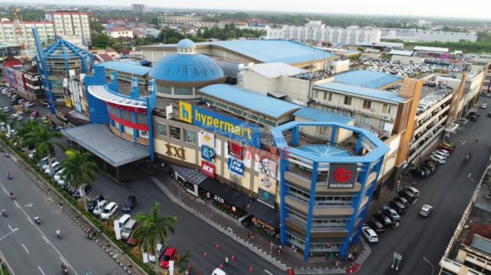 Foto Drone Pusat Perbelanjaan Ayani Megamal Pontianak - Tribunpontianak ...