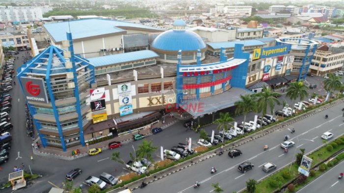 Foto Drone Pusat Perbelanjaan Ayani Megamal Pontianak - Tribunpontianak ...