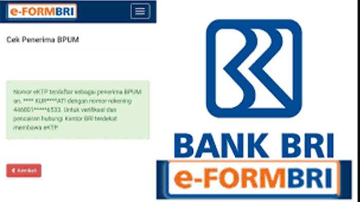https //eform.bri.co.id/bpum Terbaru 2022 Bantuan Tunai Rp 1,2 Juta Cek ...