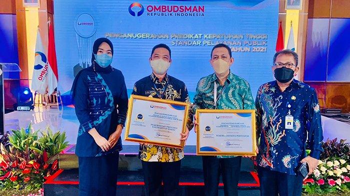 Pemprov Kalbar Raih Peringkat Terbaik II Tingkat Nasional Kepatuhan Tinggi Standar Pelayanan ...