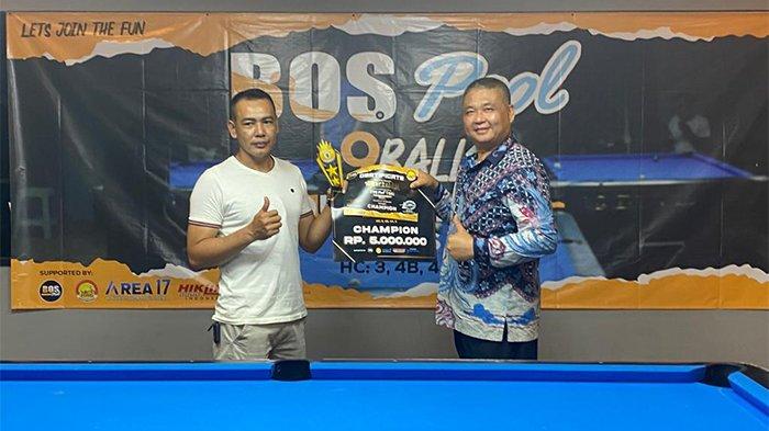 BOS Billiard & Cafe Pool Gelar Turnamen Billiard Series 1, Bubet Sabet Juara 1 - Tribunpontianak ...