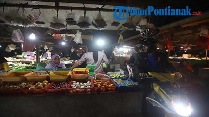 Update Harga Sembako di Pasar Flamboyan Pontianak Jelang Idul Fitri ...