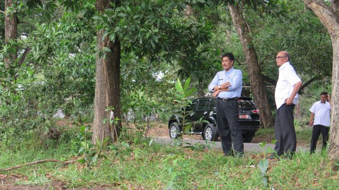 Bupati dan Wabup Kayong Utara Tinjau Pembersihan Lahan di Pulau Datuk ...