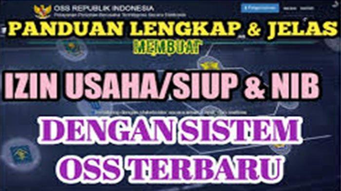 Cara Buat NIB Online Login oss.go.id Lengkap Syarat dan Tata Cara ...