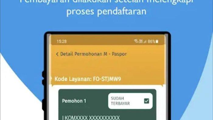 Cara Daftar Paspor Online Lewat HP Pakai Aplikasi M-Paspor ! Berapa Biaya Pembuatan Paspor ...