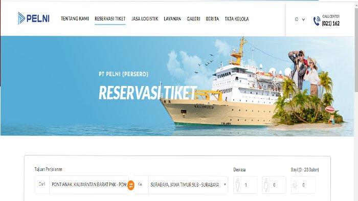 Cek Jadwal Keberangkatan Kapal Pelni dan Pesan Tiket Online Resmi saat Liburan - Tribunpontianak ...