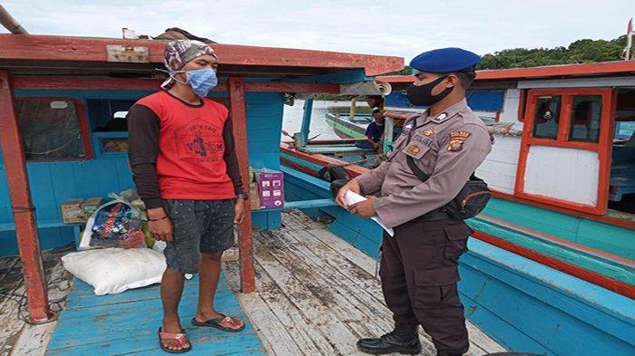 Jelang Idul Fitri, Sat Polair Polres Bengkayang Berikan Imbauan di Dermaga Penyeberangan ...