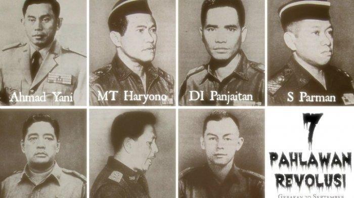 Daftar 7 Pahlawan Revolusi Korban Peristiwa G30S/PKI ! Enam Jenderal ...