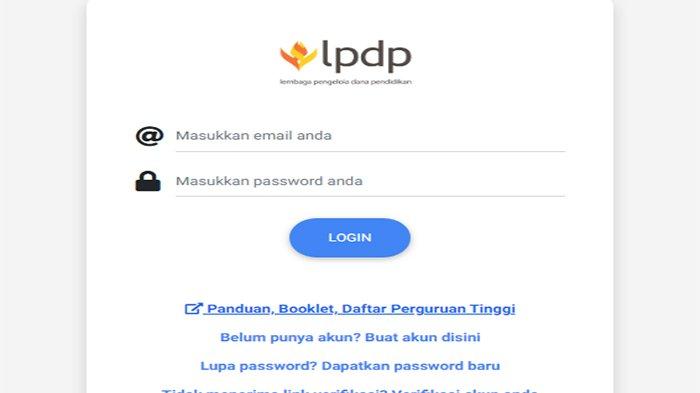 Login https://beasiswalpdp.kemenkeu.go.id Daftar Beasiswa LPDP 2020 ...