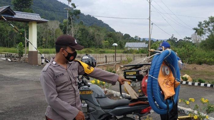 Cegah Karhutla, Bhabinkamtibmas Polsek Batang Lupar Ubah Sepeda Motor ...