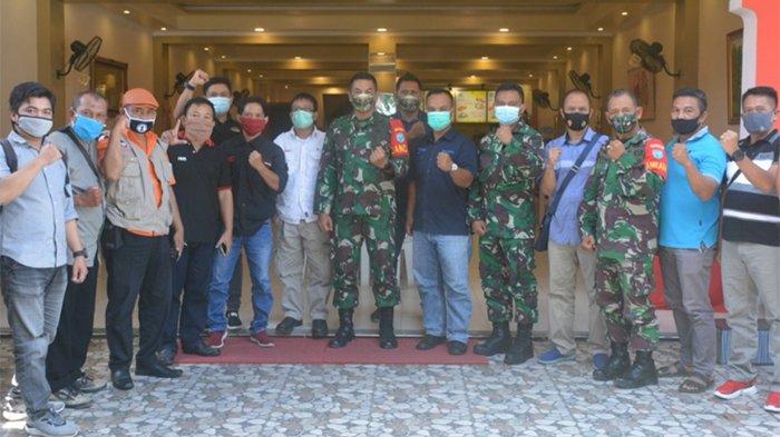 Dandim 1201 Mempawah Jalin Silahturahmi Dengan Wartawan Landak - Tribunpontianak.co.id