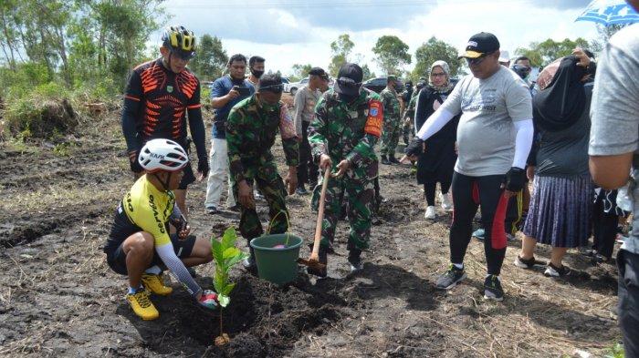 Pemkab Ketapang Bersama Danrem 121/ABW Tanam Bibit Kopi di Desa Sungai Nanjung - Tribunpontianak ...