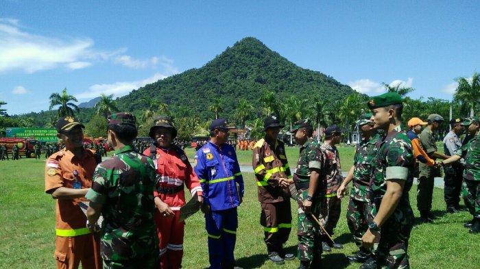 Penutupan Latihan Penanggulangan Bencana Alam - Tribunpontianak.co.id