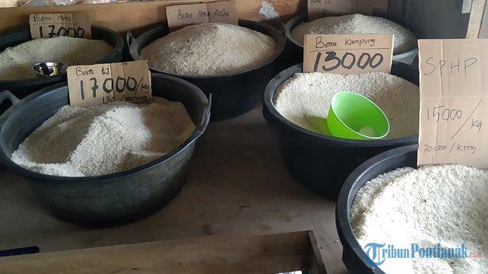 Toko Sembako di Pontianak dan Kubu Raya Masih Jual Beras Eceran Pakai ...