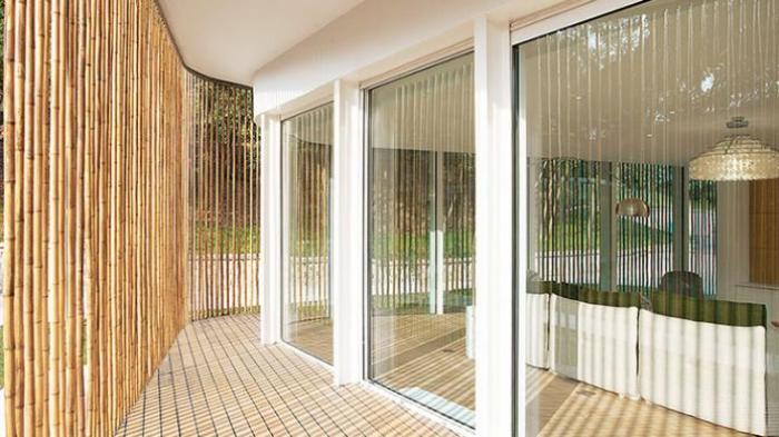 Dinding Bambu Ciptakan Nuansa Alami pada Rumah - Tribunpontianak.co.id