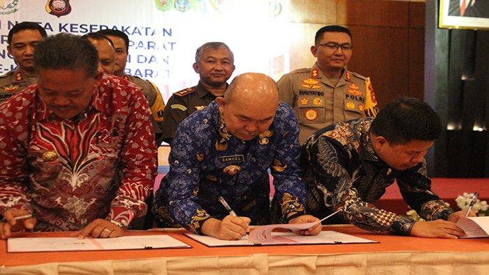Pj Bupati Landak Harap MoU Antara Kepala Daerah Dengan APH Dapat Berjalan Baik dan Lancar ...