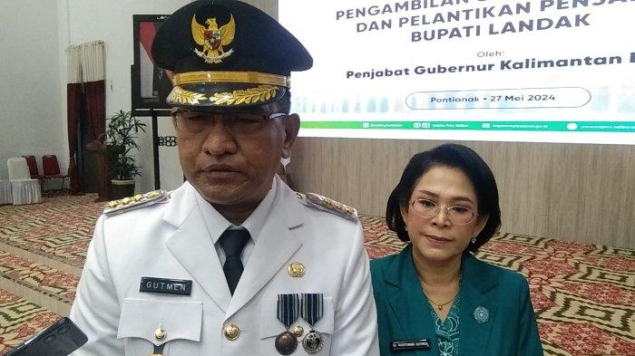 Gutmen Nainggolan Resmi Dilantik Sebagai Pj Bupati Landak, Ini yang Bakal Langsung Dilakukan ...