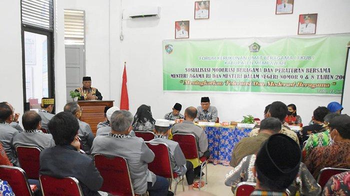 FKUB Mempawah Gelar Sosialisasi Moderasi Beragama di Toho - Tribunpontianak.co.id
