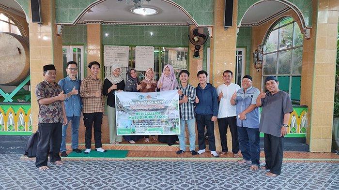 Dosen dan Mahasiswa Jurusan Teknik Sipil Polnep Prasarana Masjid Nurul ...
