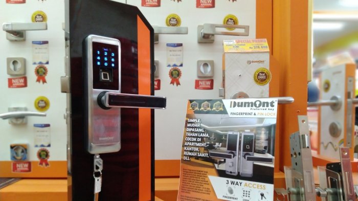 Fingerprint Lock, Kunci Pintu Canggih Terbaru Dumont Ini Kini Ada di ...