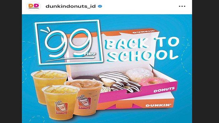 Promo Spesial Dunkin Donuts Hanya Rp 99 Ribu, Catat Tanggalnya ...