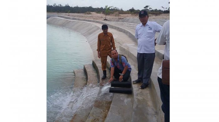 Pemkot Akan Tambah Tiga Embung di Pajintan - Tribunpontianak.co.id