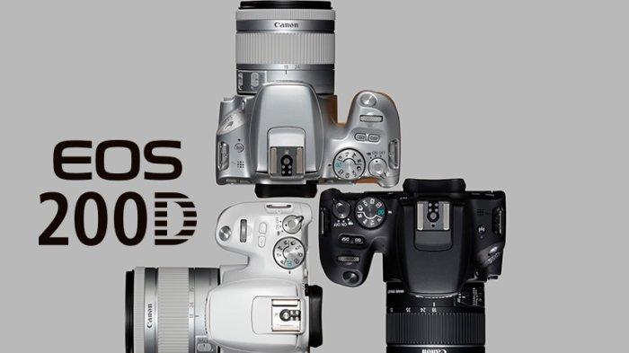 Empat Fitur Utama Kamera DSLR Canon 200D - Tribunpontianak.co.id