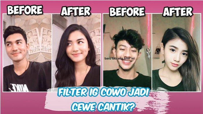 CARA Pakai Filter Cowok Jadi Cewek Cantik di Tiktok, Viral Aplikasi FaceApp Bisa Ubah Wajah ...