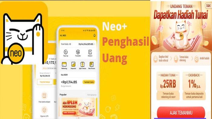 Kode Bank Neo Commerce Berhadiah Uang Tunai Tiap Hari Lewat Event di ...
