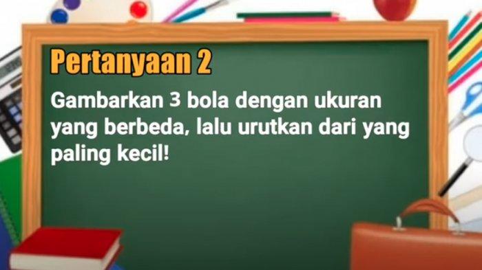 Gambarkan 3 Bola dengan Ukuran yang Berbeda, Lalu Urutkan Dari yang ...