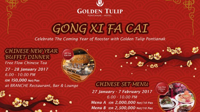 Golden Tulip Hadirkan Promo Buffet Dinner - Tribunpontianak.co.id