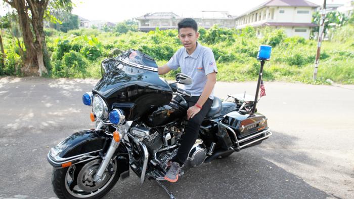 Aura Berbeda Harley Davidson Electra Police 2012 - Tribunpontianak.co.id