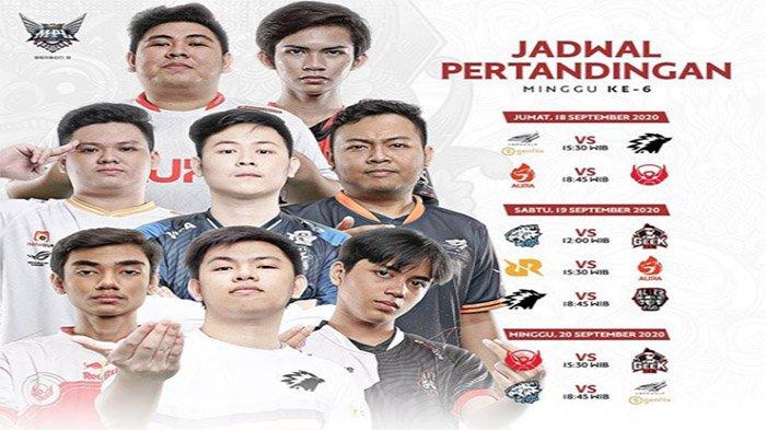HASIL dan KLASEMEN MPL Season 6 Week 6 - Cek Jadwal MPL Hari Ini dan Link Live Streaming ...