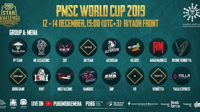 HASIL PMSC World Cup 2019 PUBG Mobile Star Challenge, Jadwal Wakil ...